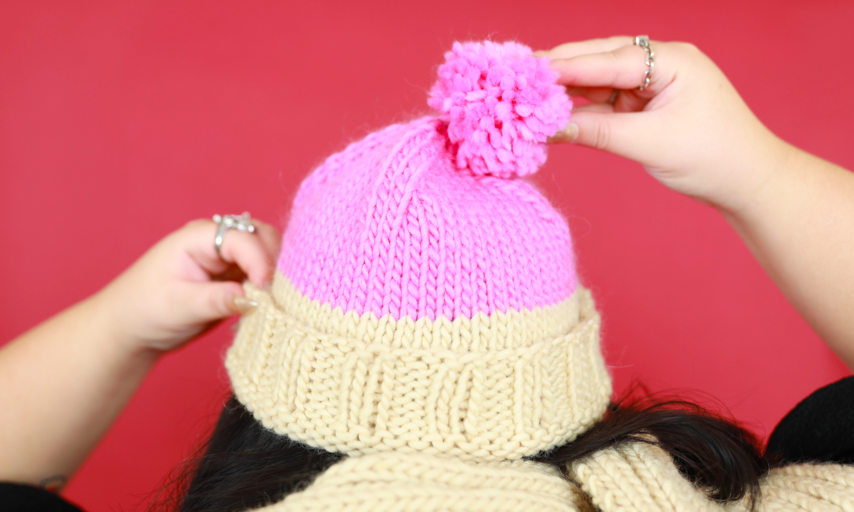 How to make our Two Tone Beanie – Tuesday of California
